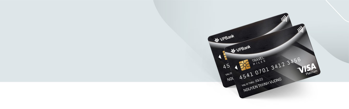 Thẻ tín dụng VPBank Visa Platinum Travel Miles: Mở vạn hành trình | VPBank