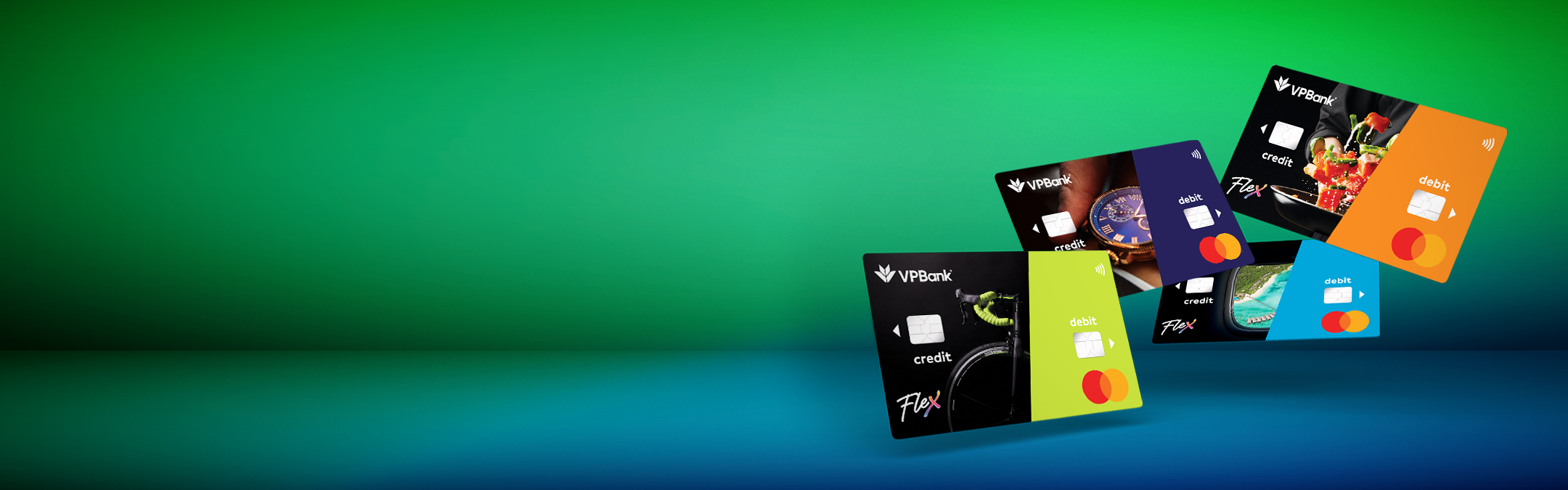 Thẻ đa năng 2 trong 1 VPBank Flex Mastercard