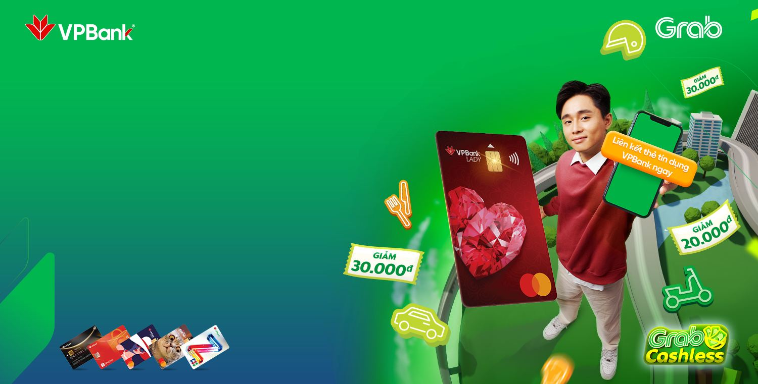 Liên kết thẻ mới, ưu đãi phơi phới cùng thẻ tín dụng VPBank tại ứng ...