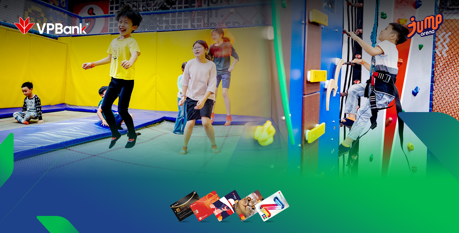 Jump Arena: Ưu đãi tại khu vui chơi giải trí vận động lớn nhất Việt Nam