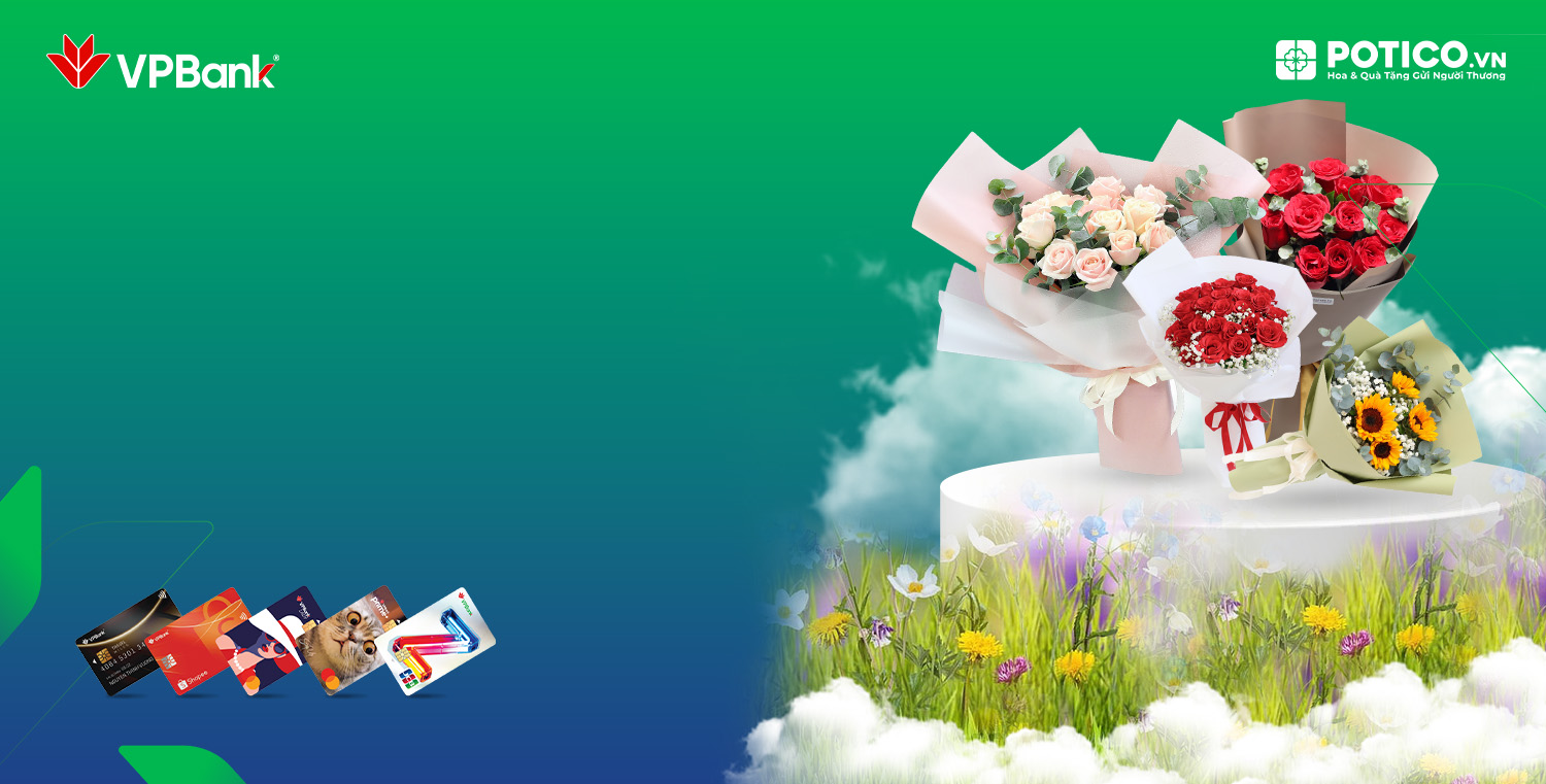 Ưu đãi chi tiêu thẻ VPBank tại Potico