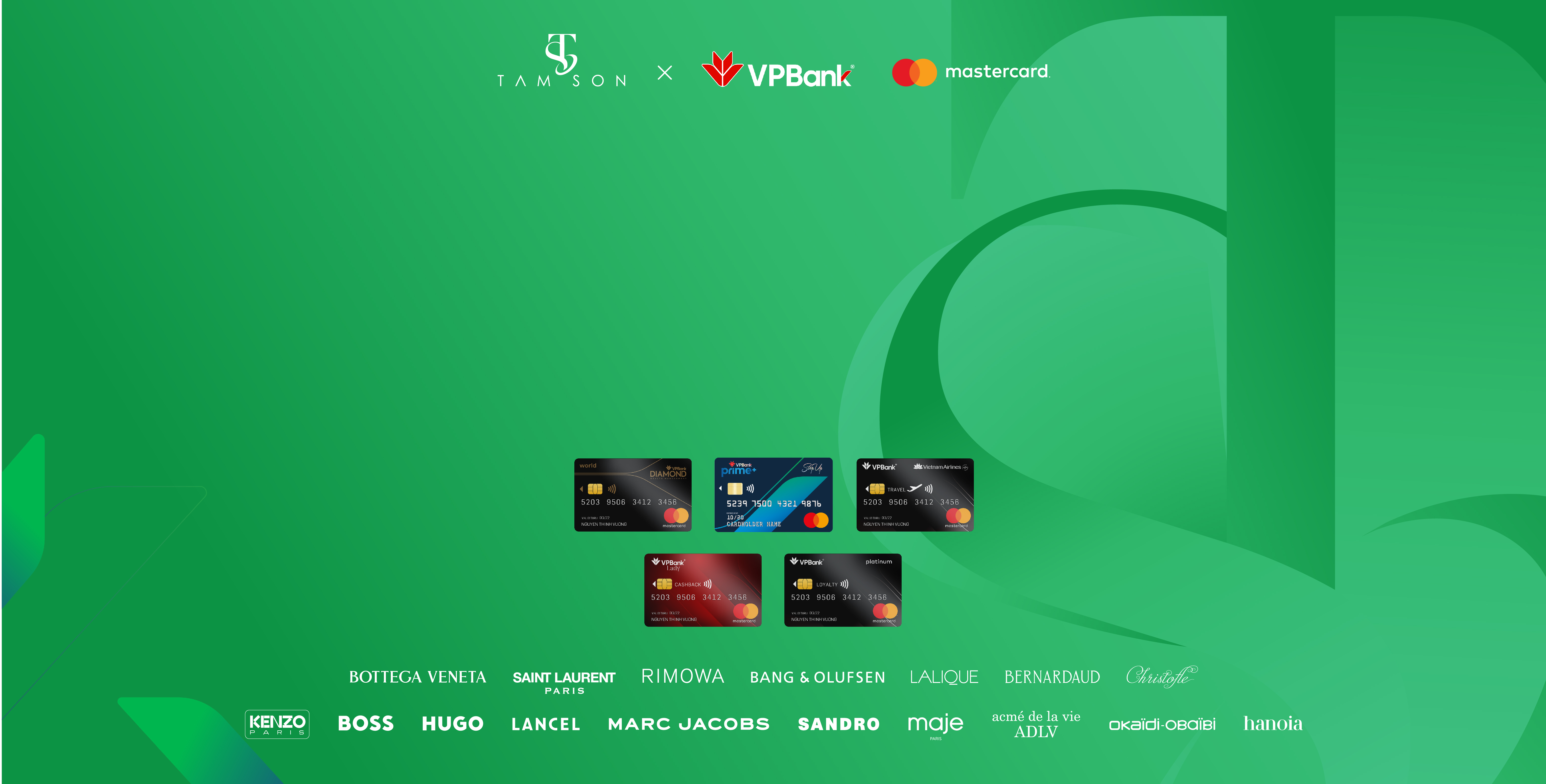 ƯU ĐÃI CHI TIÊU THẺ TÍN DỤNG VPBANK MASTERCARD TẠI TAM SƠN